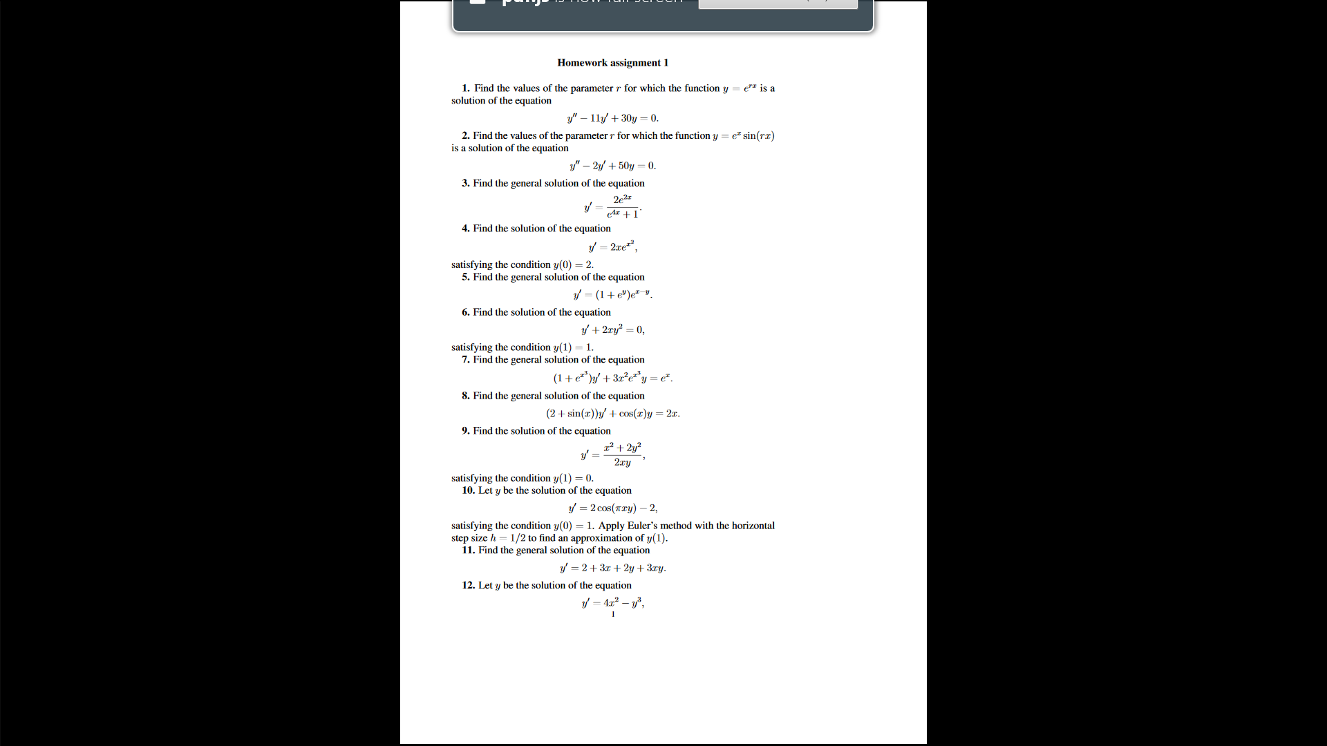 Solved Find the values of the parameter r for which the | Chegg.com