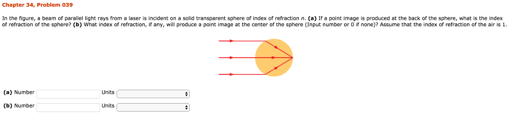 Solved In the figure, a beam of parallel light rays from a | Chegg.com