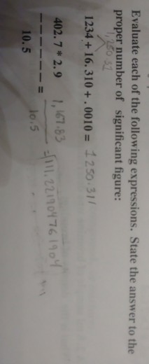 Solved Evaluate each of the following expressions. State the | Chegg.com
