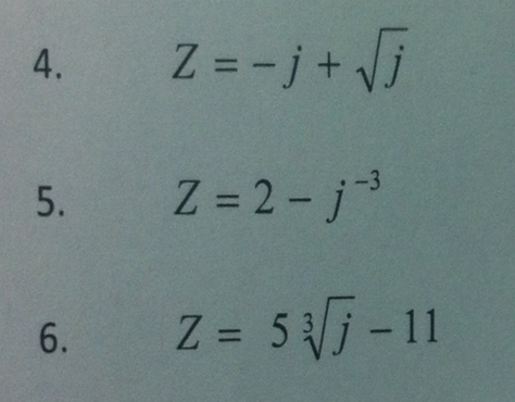 Solved express the following complex numbers in both | Chegg.com