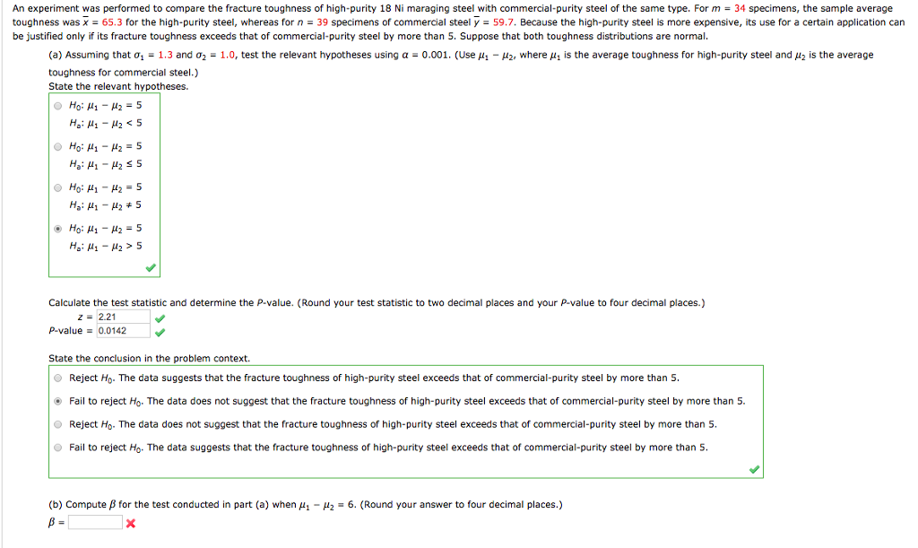 Solved An Experiment Was Performed To Compare The Fracture Chegg solved-an-experiment-was-performed-to-compare-the-fracture-chegg