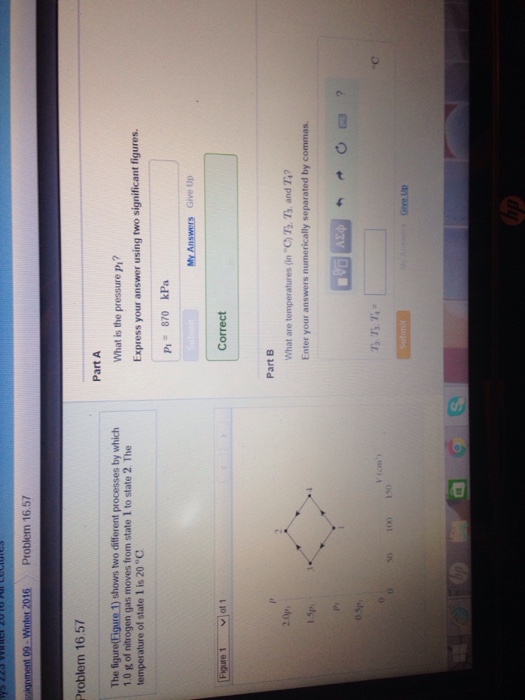 Solved: The Figure (Figure 1) Shows Two Different Processe... | Chegg.com