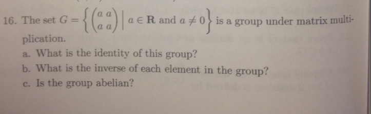 Solved A group is abelian if and only if the group operation | Chegg.com