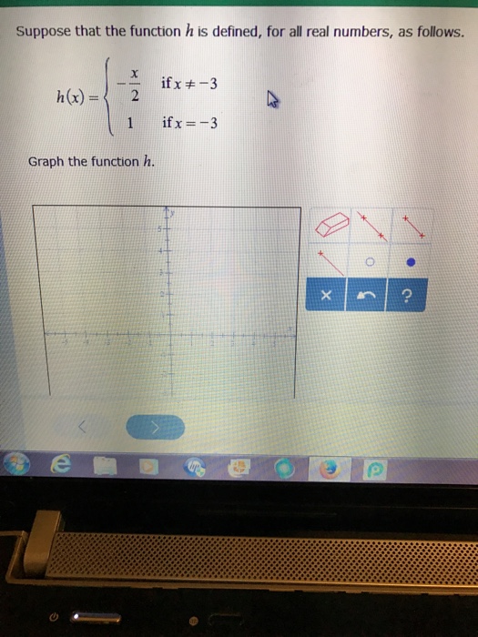 Solved Suppose that the function h is defined, for all real | Chegg.com