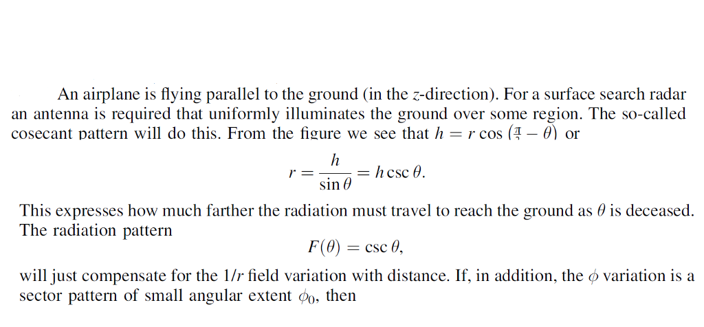 Solved An airplane is flying parallel to the ground (in the | Chegg.com
