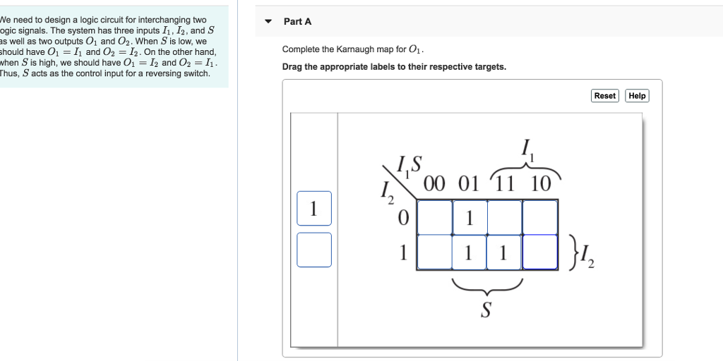 Solved We need to design a logic circuit for interchanging | Chegg.com
