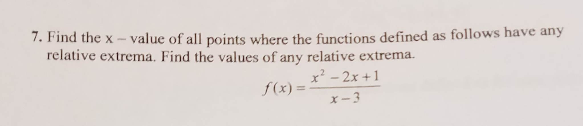 Solved Find the x - value of all points where the functions | Chegg.com