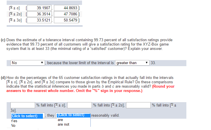 Solved Exercise 3.25 THE VIDEO GAME SATISFACTION RATING CASE | Chegg.com