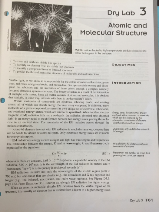 Need help with dry lab #3 | Chegg.com