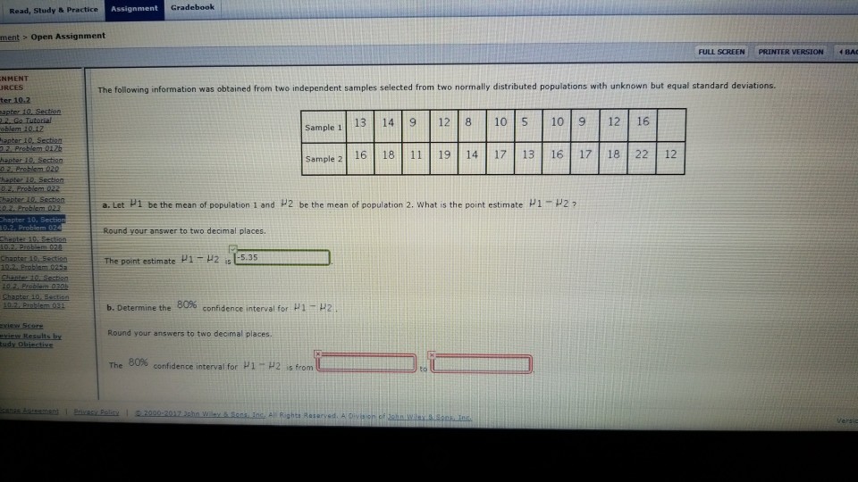 Solved Read, Study & Practice Assignment Gradebook ment> | Chegg.com