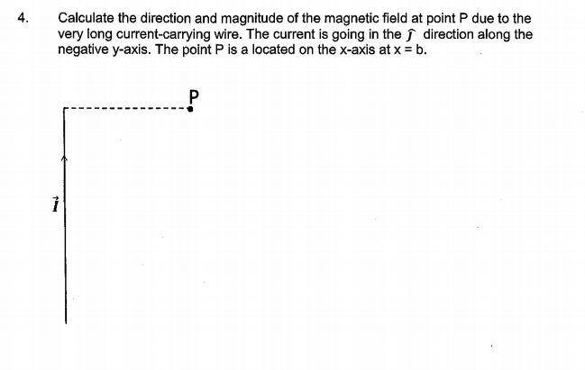 Solved Calculate the direction and magnitude of the magnetic | Chegg.com