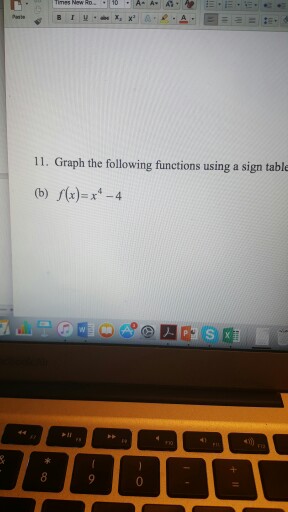 Solved Graph the following functions using a sign table | Chegg.com