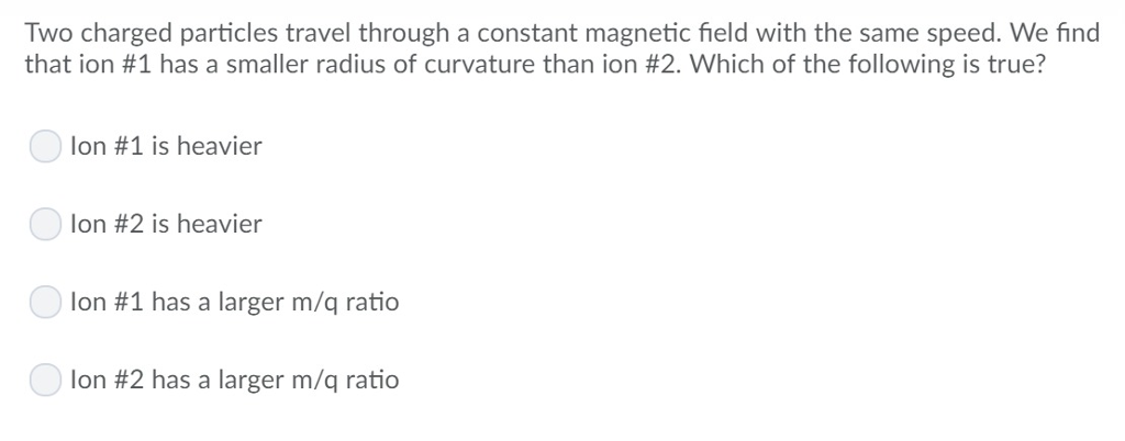 Solved Two charged particles travel through a constant | Chegg.com