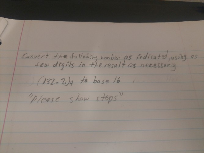 Solved Convert the following number as indicated using as | Chegg.com