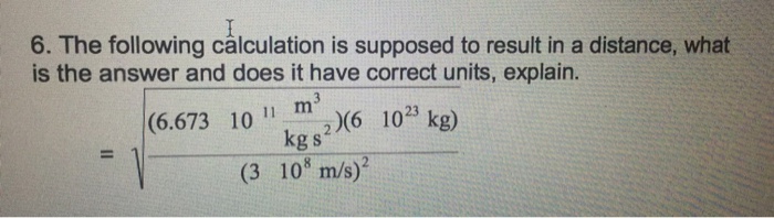Solved The following calculation is supposed to result in a | Chegg.com
