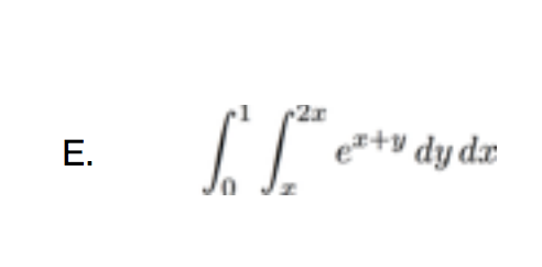 Solved 1. Evaluate the integrals A. da | Chegg.com