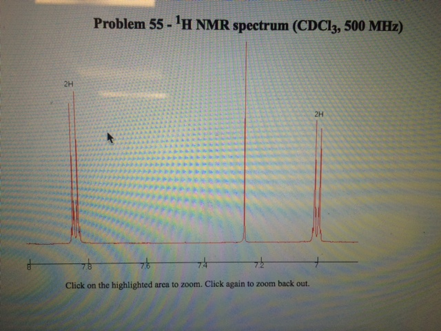 Solved c8h8o2 mw=136 please provide hnmr structure and label | Chegg.com