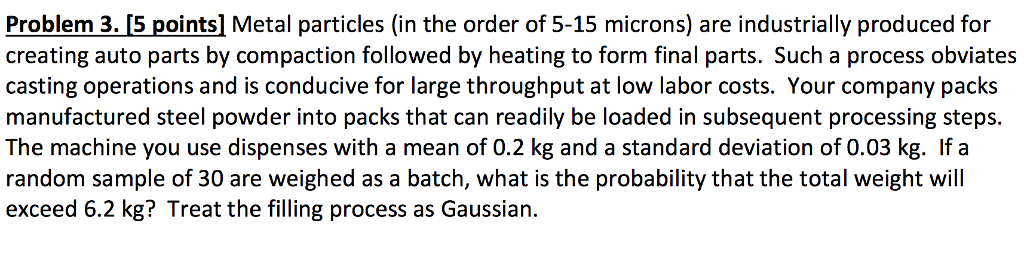 Solved Problem 4. [5 points] Using the production data from | Chegg.com