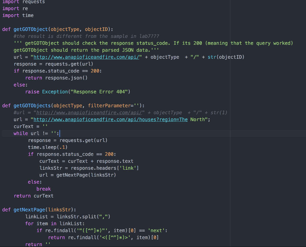 import requests import re import time def | Chegg.com