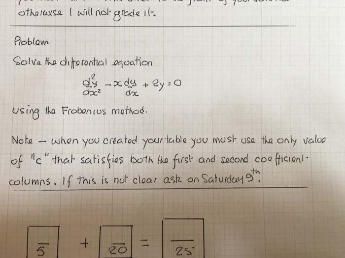 Solved Solve the differential equation d^2y/dx^2 - x dy/dx | Chegg.com