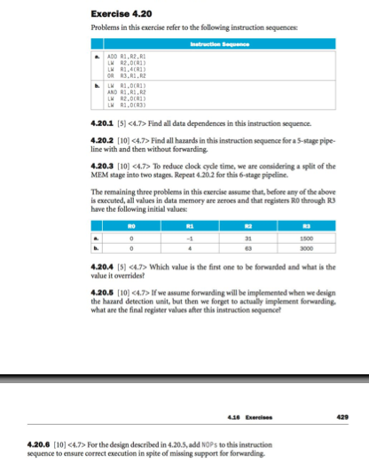 Solved Problems in this exercise refer to the following | Chegg.com
