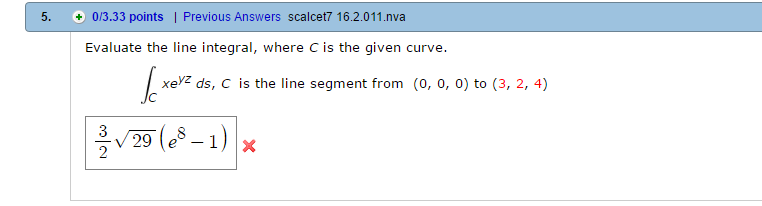 Solved Evaluate the line integral, where C is the given | Chegg.com