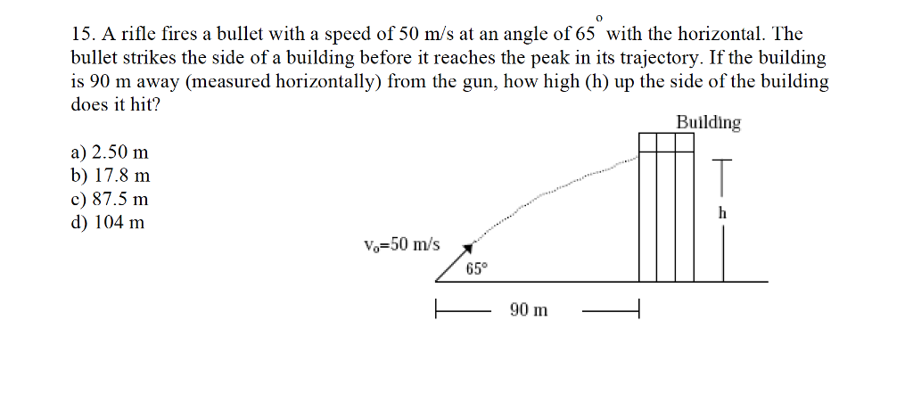Bullet Projectile Motion