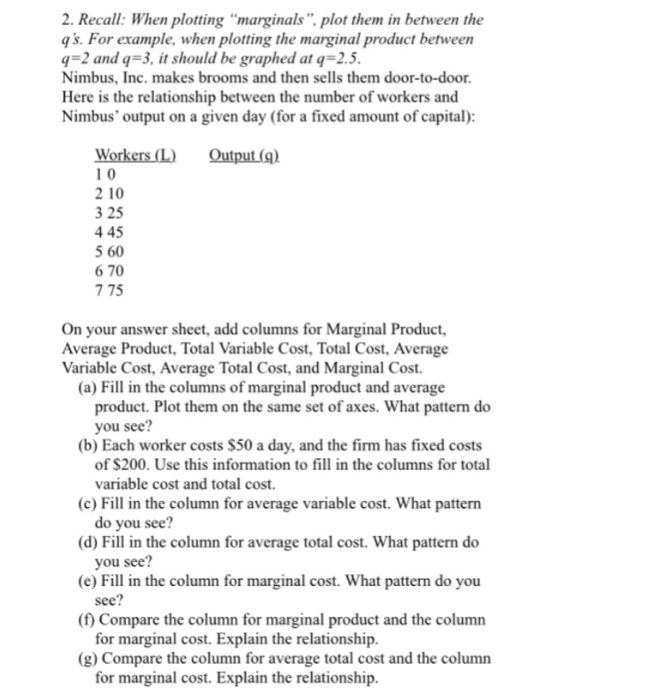 Solved Recall: When plotting "marginals ", plot them in | Chegg.com