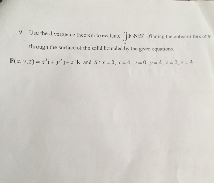 Solved Use the divergence theorem to evaluate the double | Chegg.com