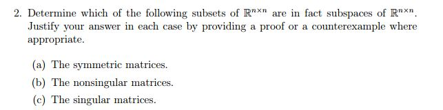 Solved This is from Linear Algebra, we are working out of | Chegg.com