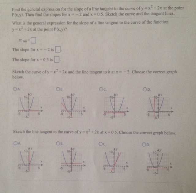 Solved Find the general expression for the slope of a line | Chegg.com