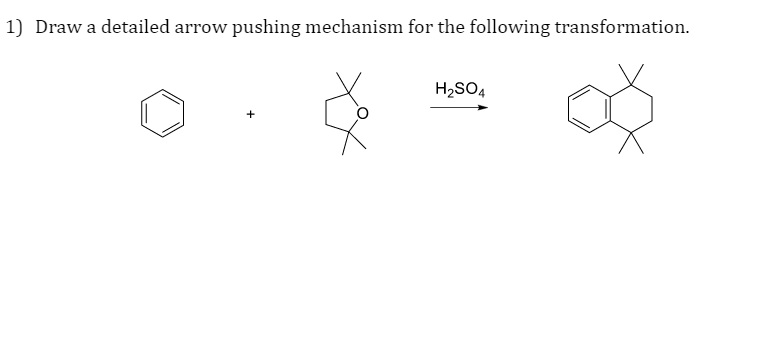 Solved Draw a detailed arrow pushing mechanism ofr the | Chegg.com