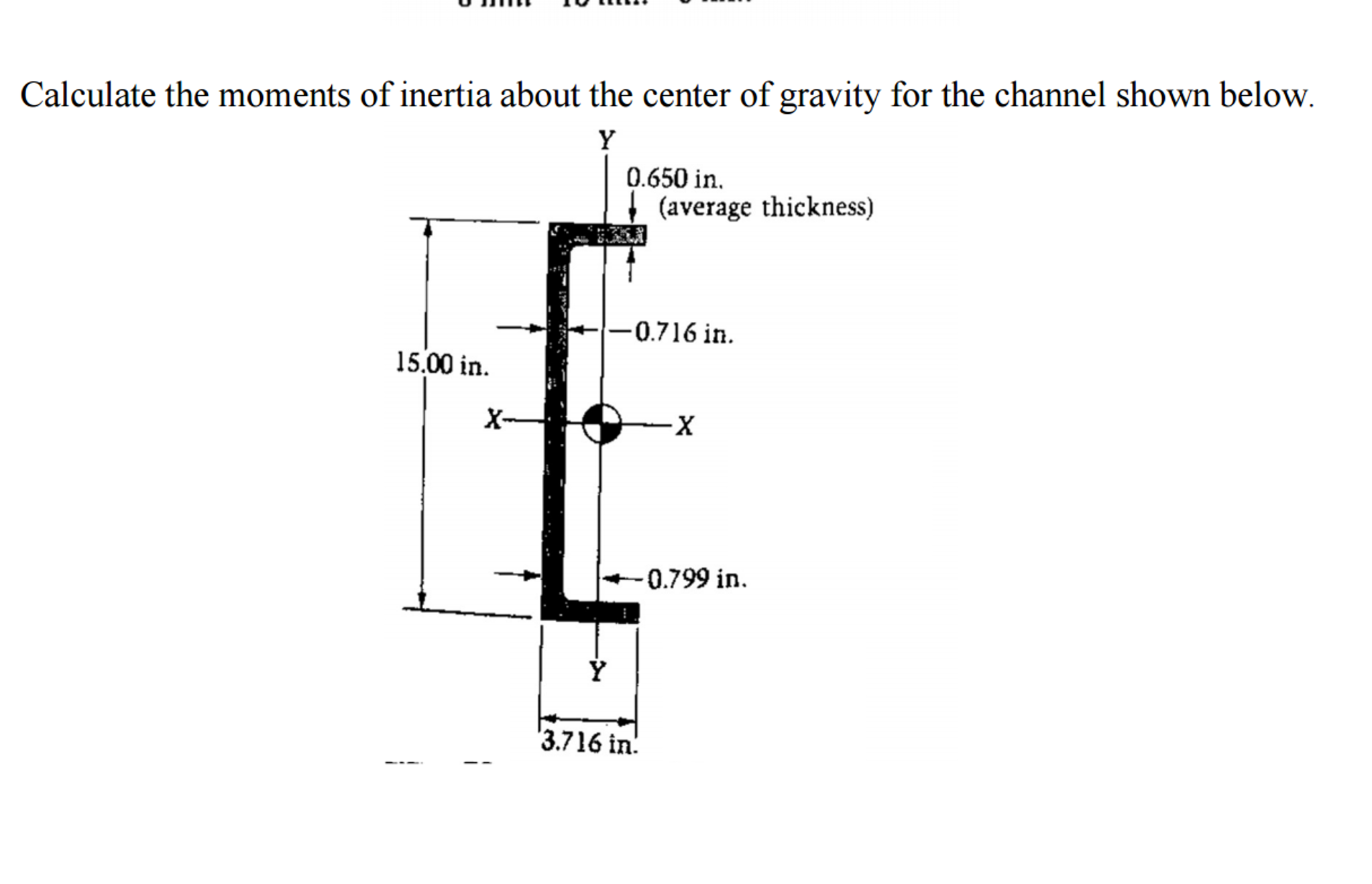 Solved Calculate the moments of inertia about the center of | Chegg.com Solved Calculate the moments of inertia about the center of | Chegg.com