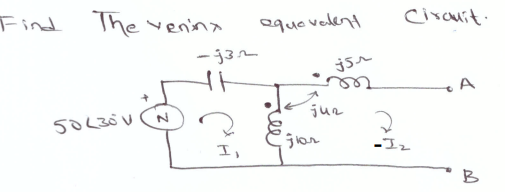 Solved Find Thevenin equivalent circuit. | Chegg.com