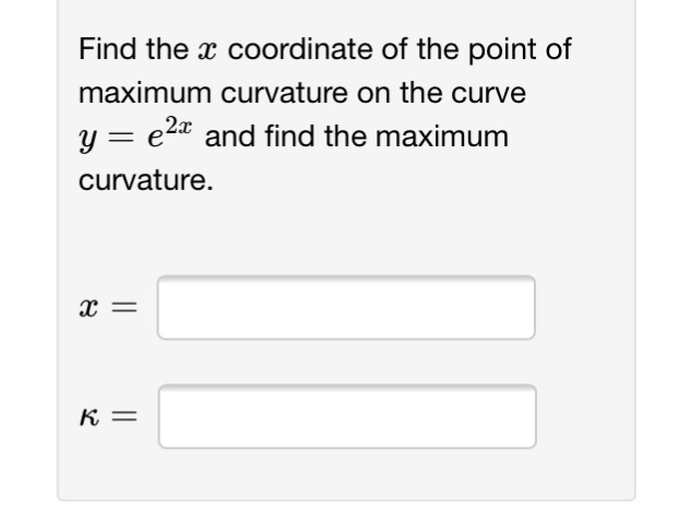 Solved Find the x coordinate of the point of maximum | Chegg.com