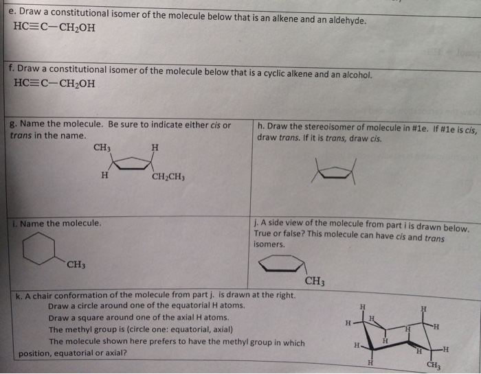 Solved Draw a constitutional isomer of the molecule below | Chegg.com