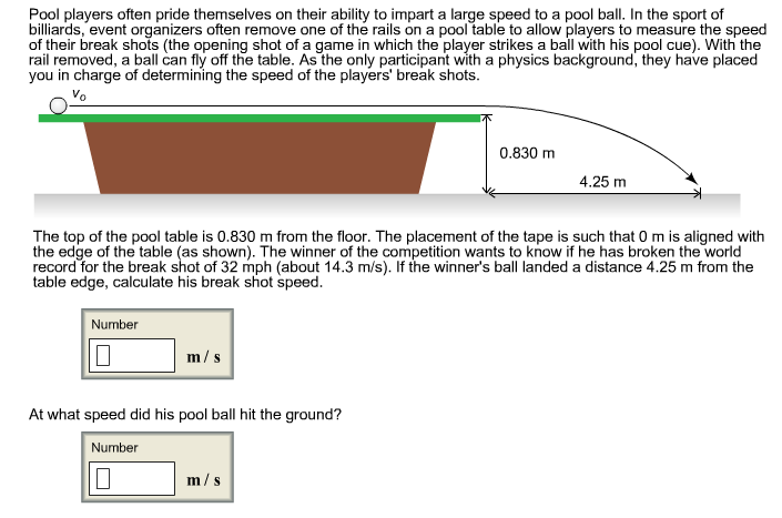 Solved Pool players often pride themselves on their ability | Chegg.com