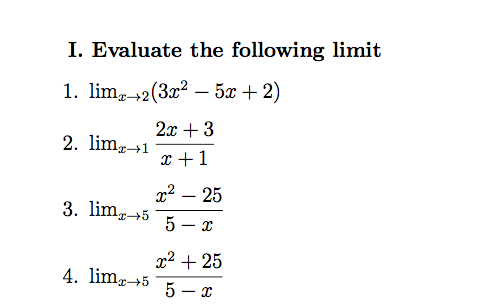 Solved Evaluate the following limit lim_x rightarrow 2 | Chegg.com