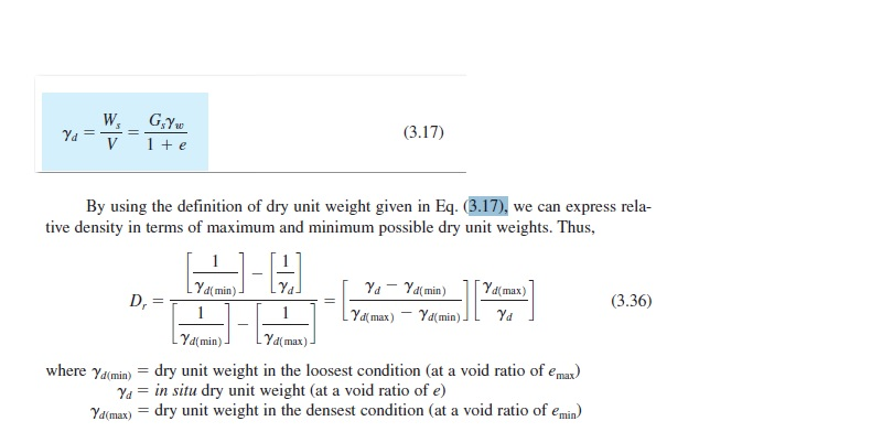 Solved note; Dr is the relative density Prove the equation | Chegg.com