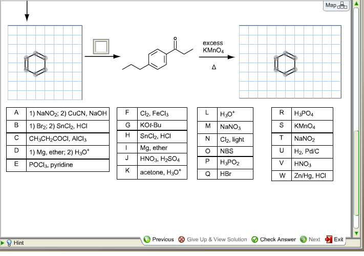 Solved Provide the missing reagents and aromatic compounds | Chegg.com