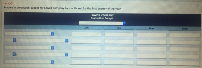 Solved Exercise 9-10 (Part Level Submission) Lowell Company | Chegg.com
