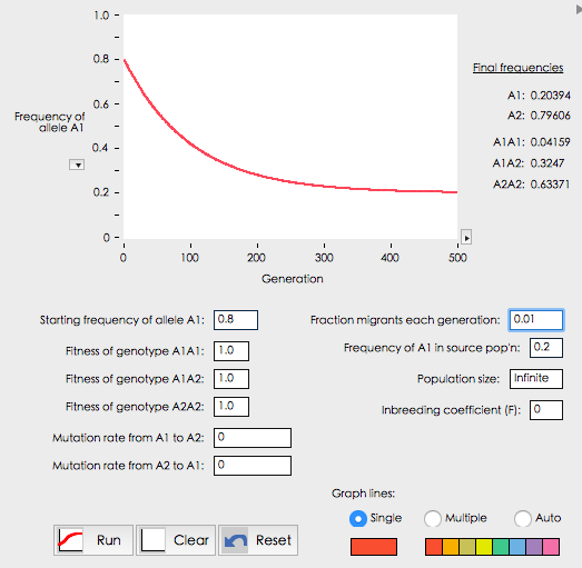 Solved For Questions 2-4, use the Allele A1 software to set | Chegg.com