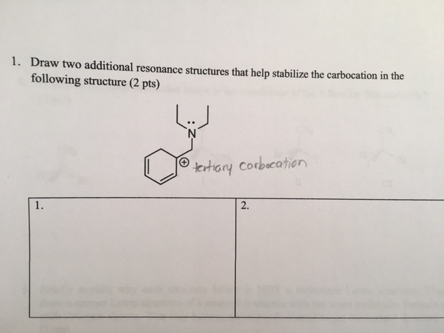 Solved Draw two additional resonance structures that help | Chegg.com