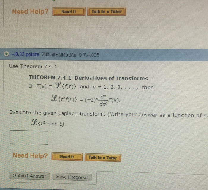 Solved If F(s) = L{f(t)} and n = 1, 2, 3, ..., then L{t^n | Chegg.com