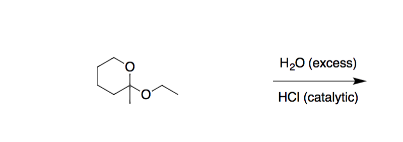 Solved C) H20 (excess) HCI (catalytic) | Chegg.com