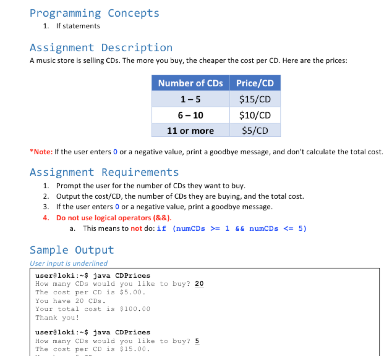 Solved i'm i java 1 can you help me to write this code | Chegg.com