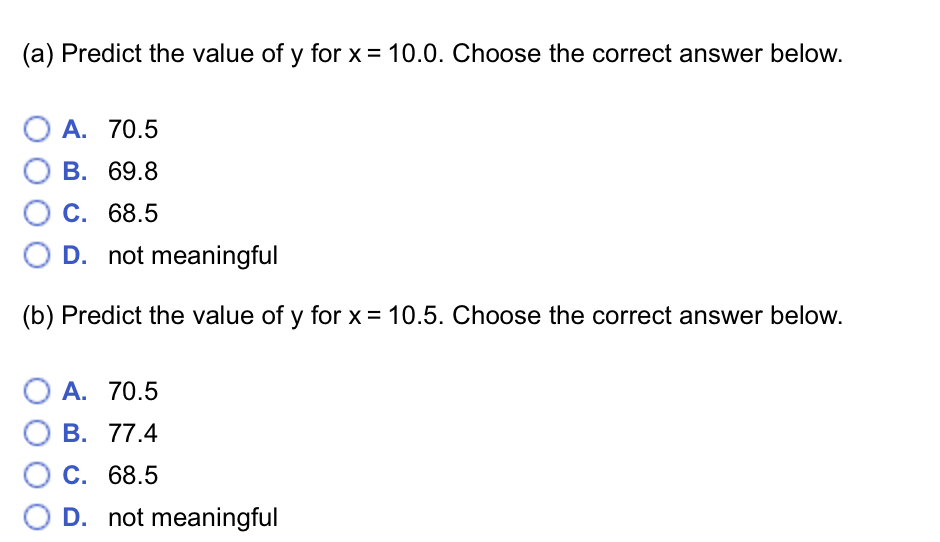 Solved For the following data (a) display the data in a | Chegg.com