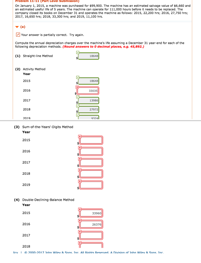 Solved Problem 11-11 (Part Level Submission) On January 1, | Chegg.com