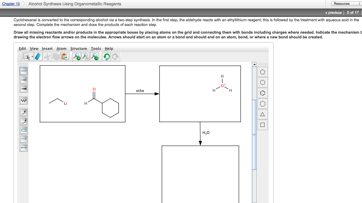Solved Cyclohexanal is converted to the corresponding | Chegg.com