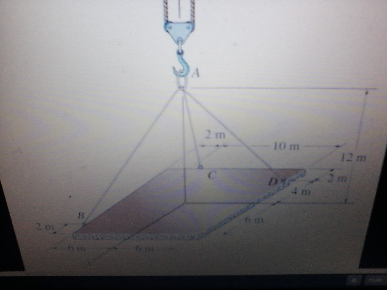 Solved magnitudes Fb, Fc, and Fd -- unknowns represent | Chegg.com